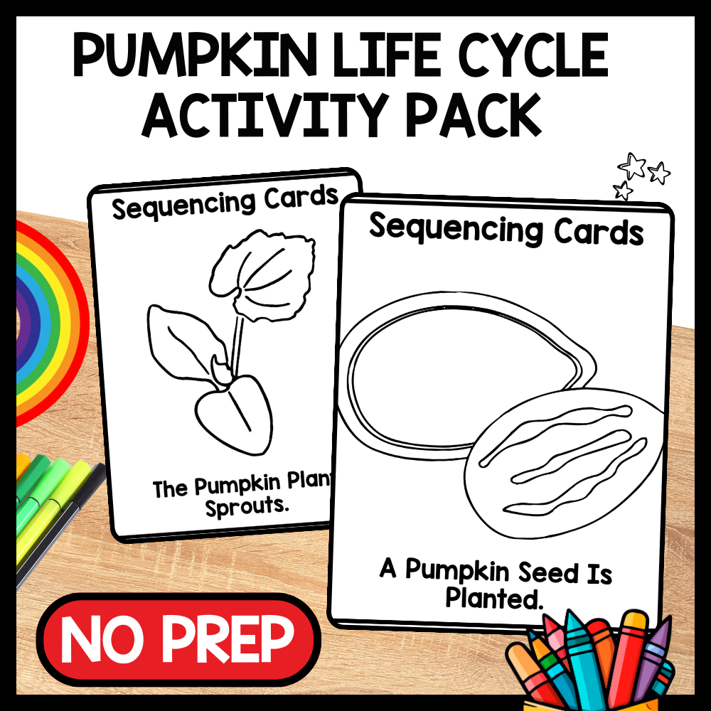 Pumpkin Life Cycle Activity Pack – Ideas
