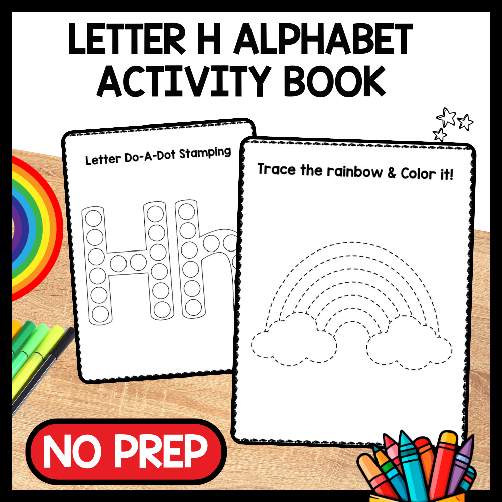 Letter H Alphabet Activity Book – Ideas