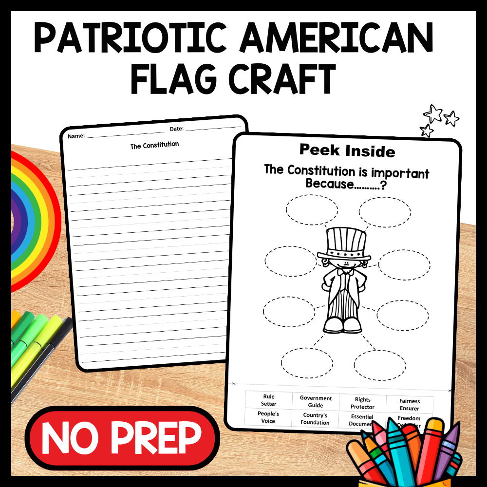 Patriotic American Flag Craft – Ideas