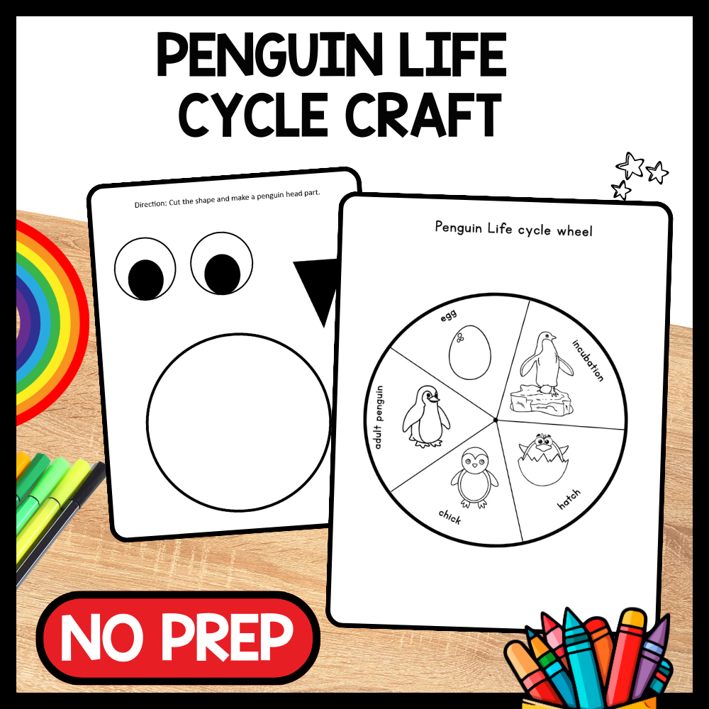 Penguin Life Cycle Craft – Ideas