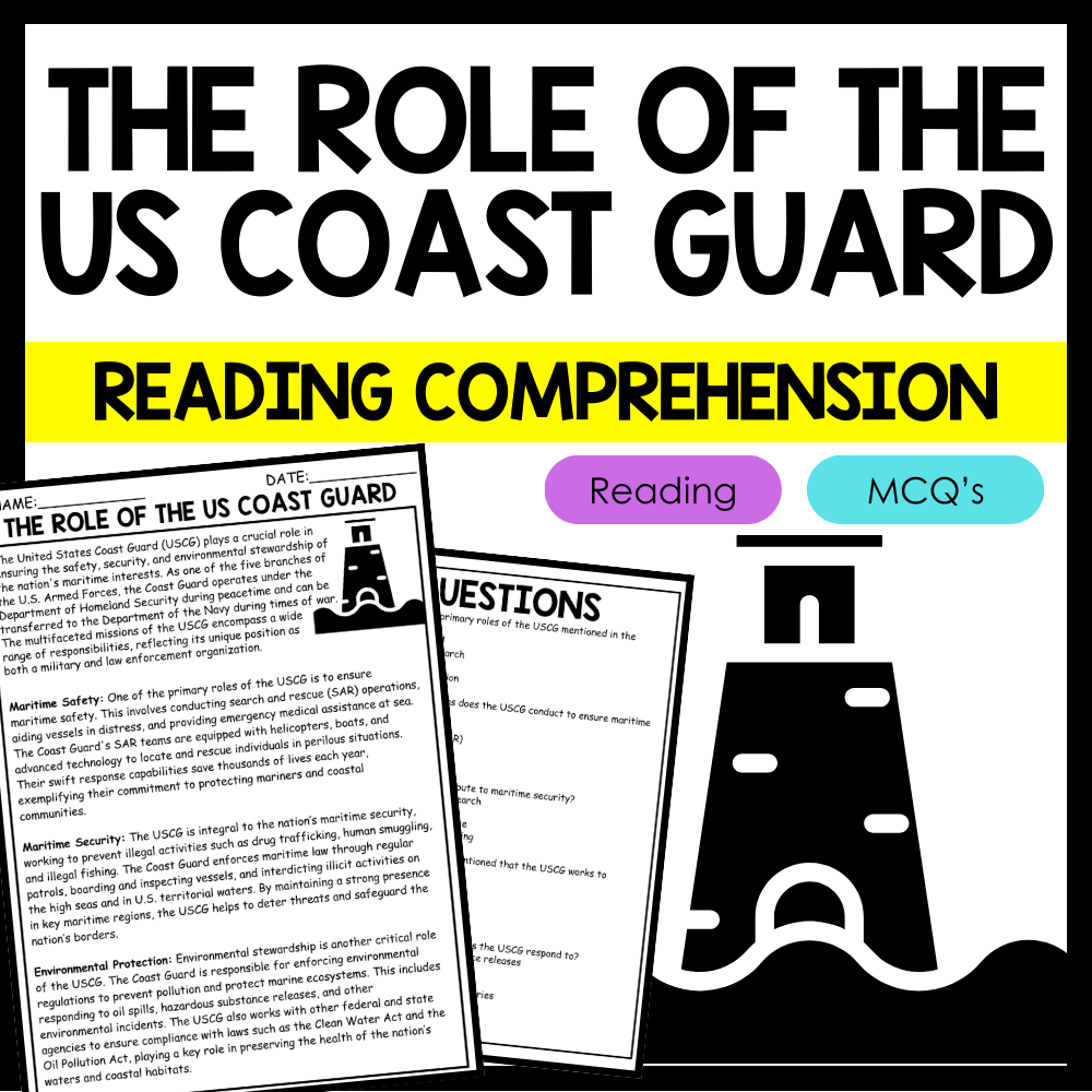 The Role of the US Coast Guard Reading Comprehension – Ideas