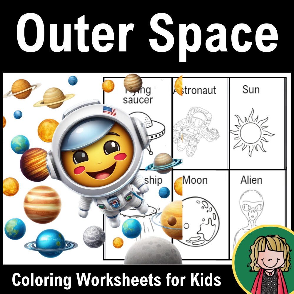Fun and Educational Outer Space Coloring Worksheets for Kids – Ideas