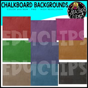 Chalkboard Backgrounds Clip Art Bundle {Educlips Clipart} – Ideas