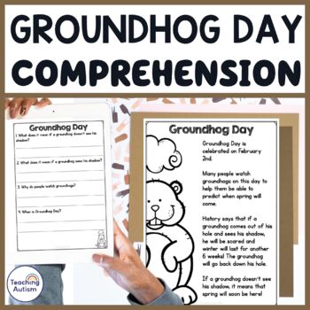 Groundhog Day Reading Comprehension Passages and Questions – Ideas