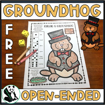 Open-Ended Groundhog Day Coloring Activity FREEBIE – Ideas