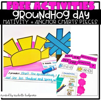 Groundhog Day Craftivity Predictions Anchor Chart Graphs FREE – Ideas