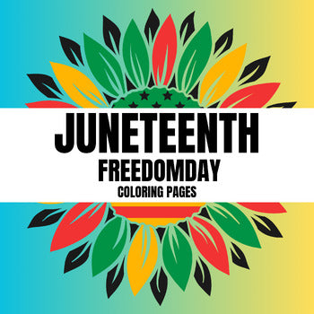 Juneteenth Activities – Juneteenth Trace And Color Activity Booklet Fo ...