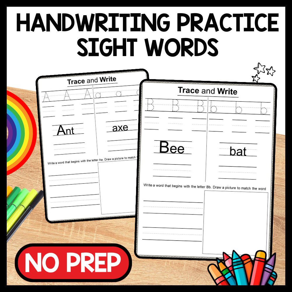 Handwriting Practice Sight Words – Ideas